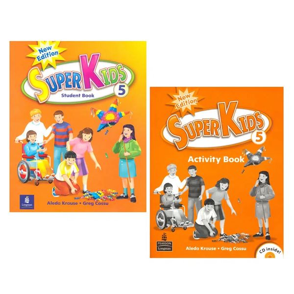Trọn bộ SuperKids 5 New Edition (2 sách Student Book + Activity Book ...