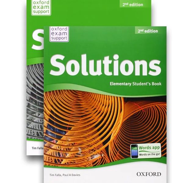 Bộ sách Solution Elementary (Work Book + Student Book) – 2nd Edition ...