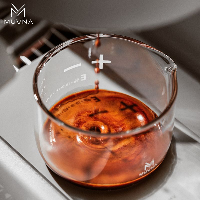 Cốc Đong Cà Phê 100ml Bằng Thủy Tinh MUVNA | Shot Cup Glass
