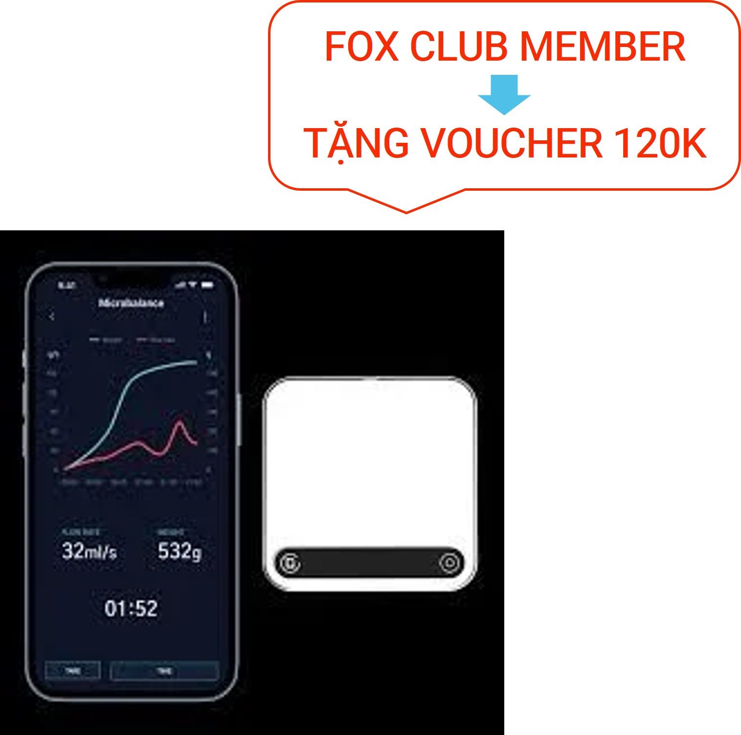 Difluid Microbalance scale – Fox Coffee Vietnam