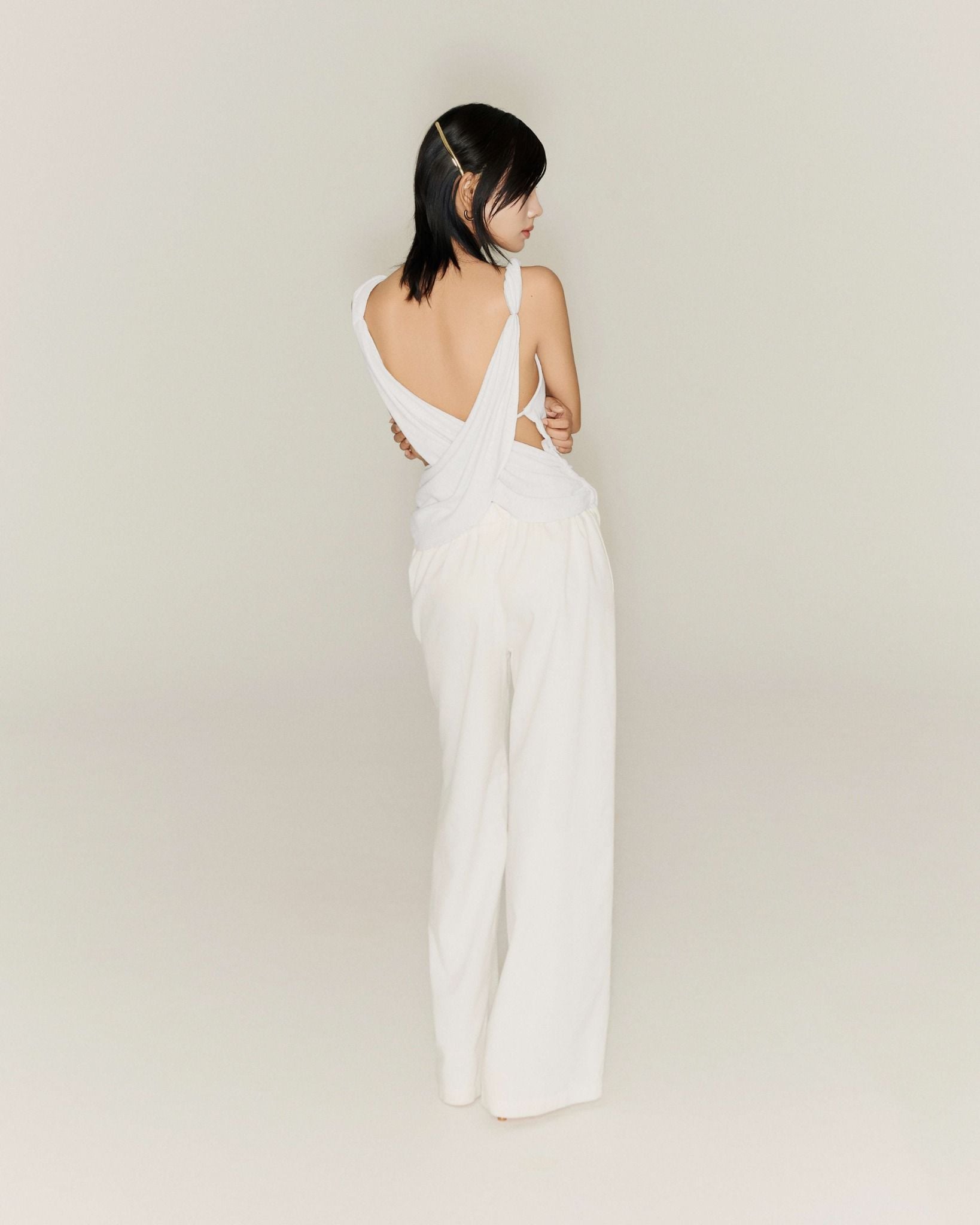 Angelic Top | Áo Yếm Xoắn Vải – CHEN