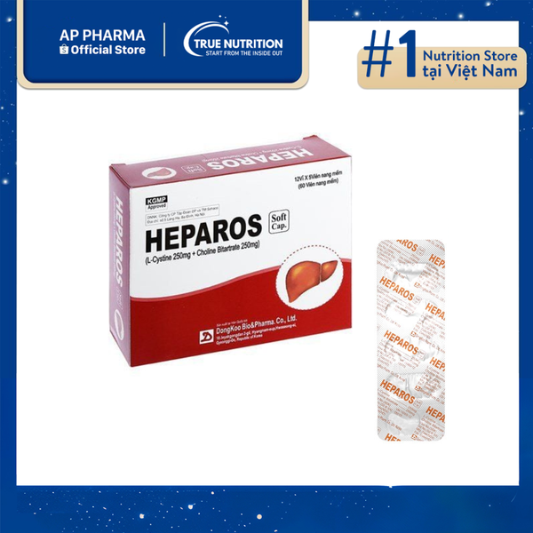 Thuốc Heparos 500mg: Giúp tăng cường chức năng gan – Công Ty CP True ...