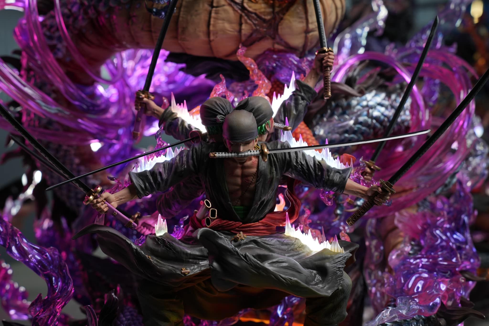 Roronoa Zoro VS Kaido - One Piece - Last Sleep Studio – Navy Toys