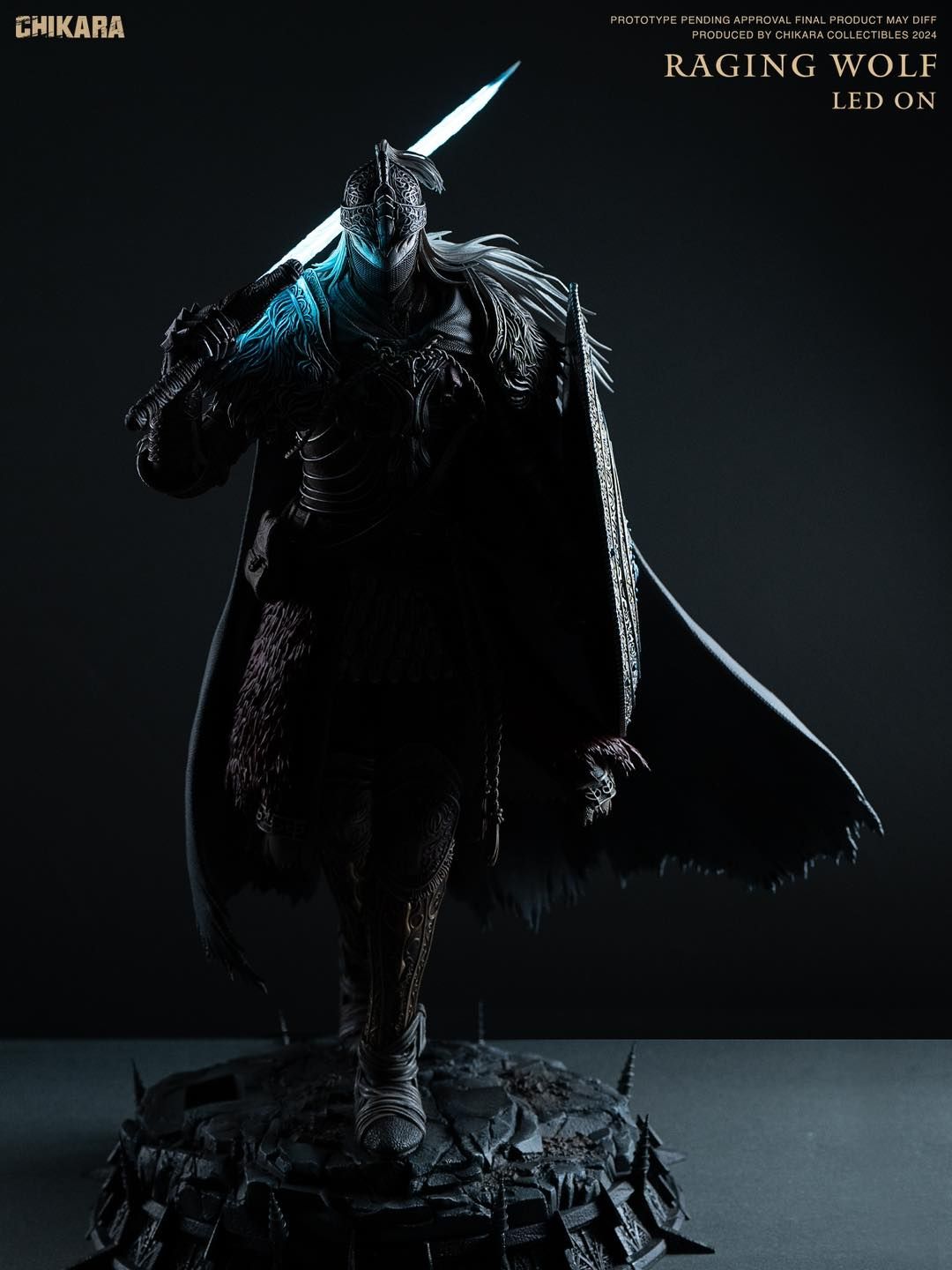 Vargram the Raging Wolf - Elden Ring - Chikara Studio – Navy Toys