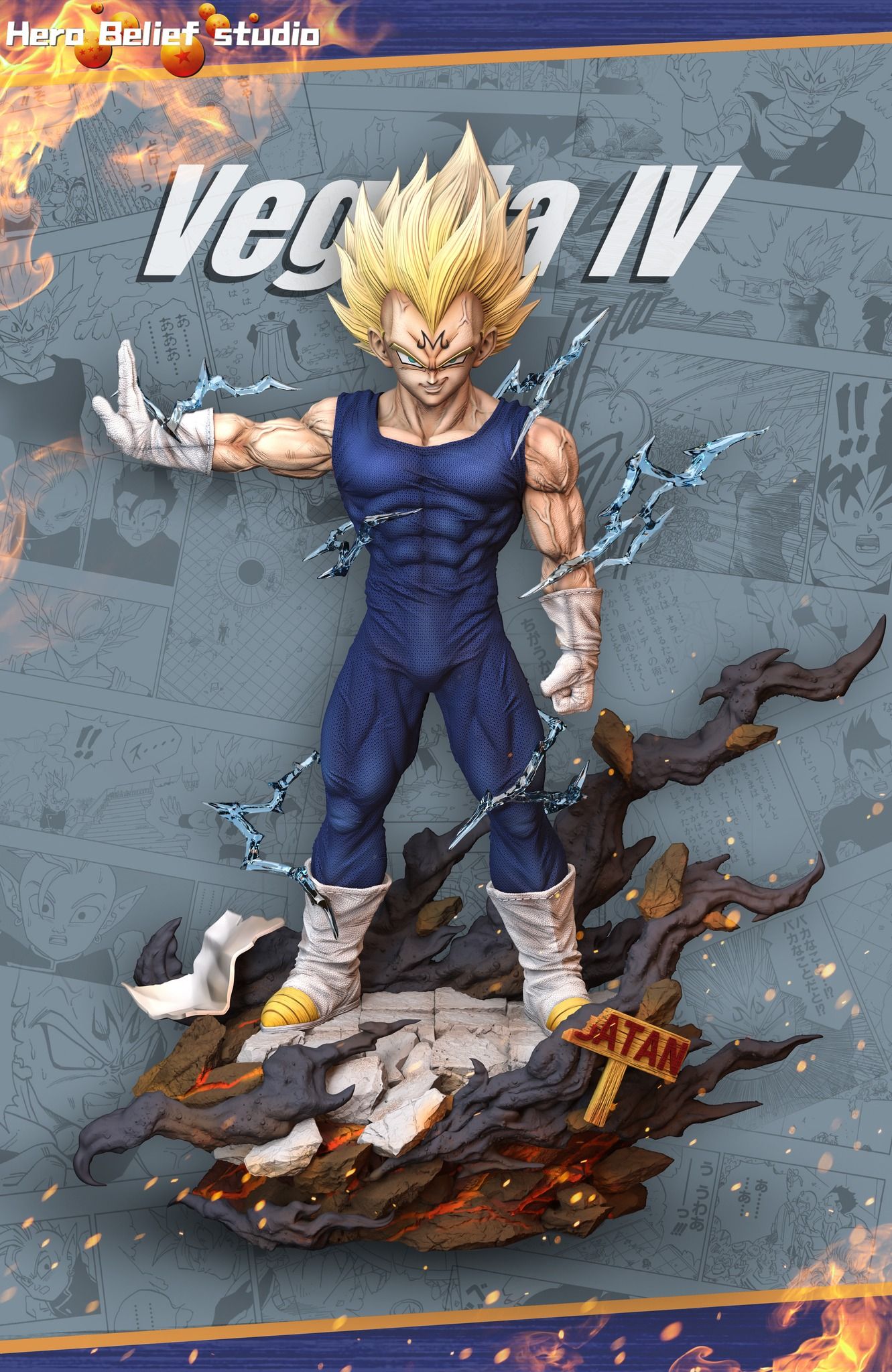 Vegeta - HB Studio – Navy Toys