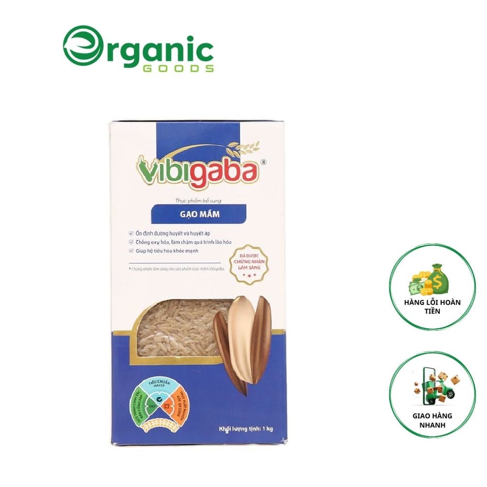 GẠO MẦM VIBIGABA - 1KG – ORGANIC GOODS