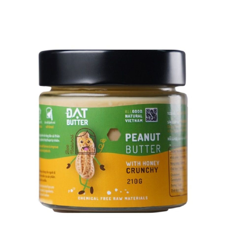 BƠ ĐẬU PHỘNG MẬT ÔNG HẠT ĐẠT BUTTER 210G – ORGANIC GOODS