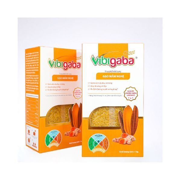GẠO MẦM VIBIGABA NGHỆ - 1KG – ORGANIC GOODS