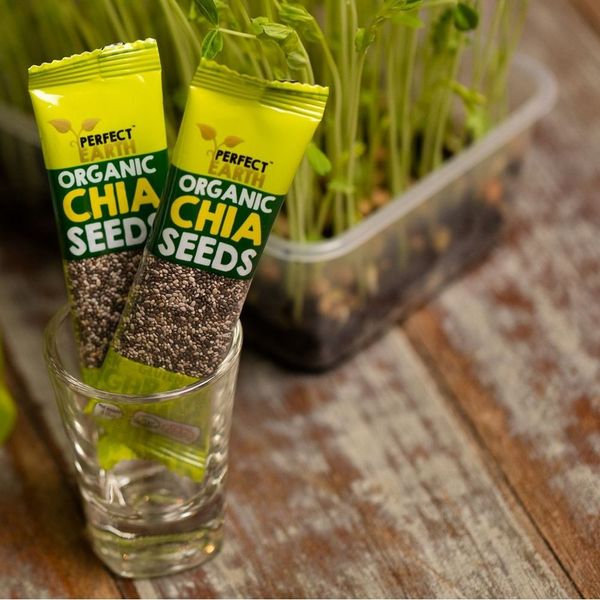 HẠT CHIA HỮU CƠ PERFECT EARTH 144GR – ORGANIC GOODS