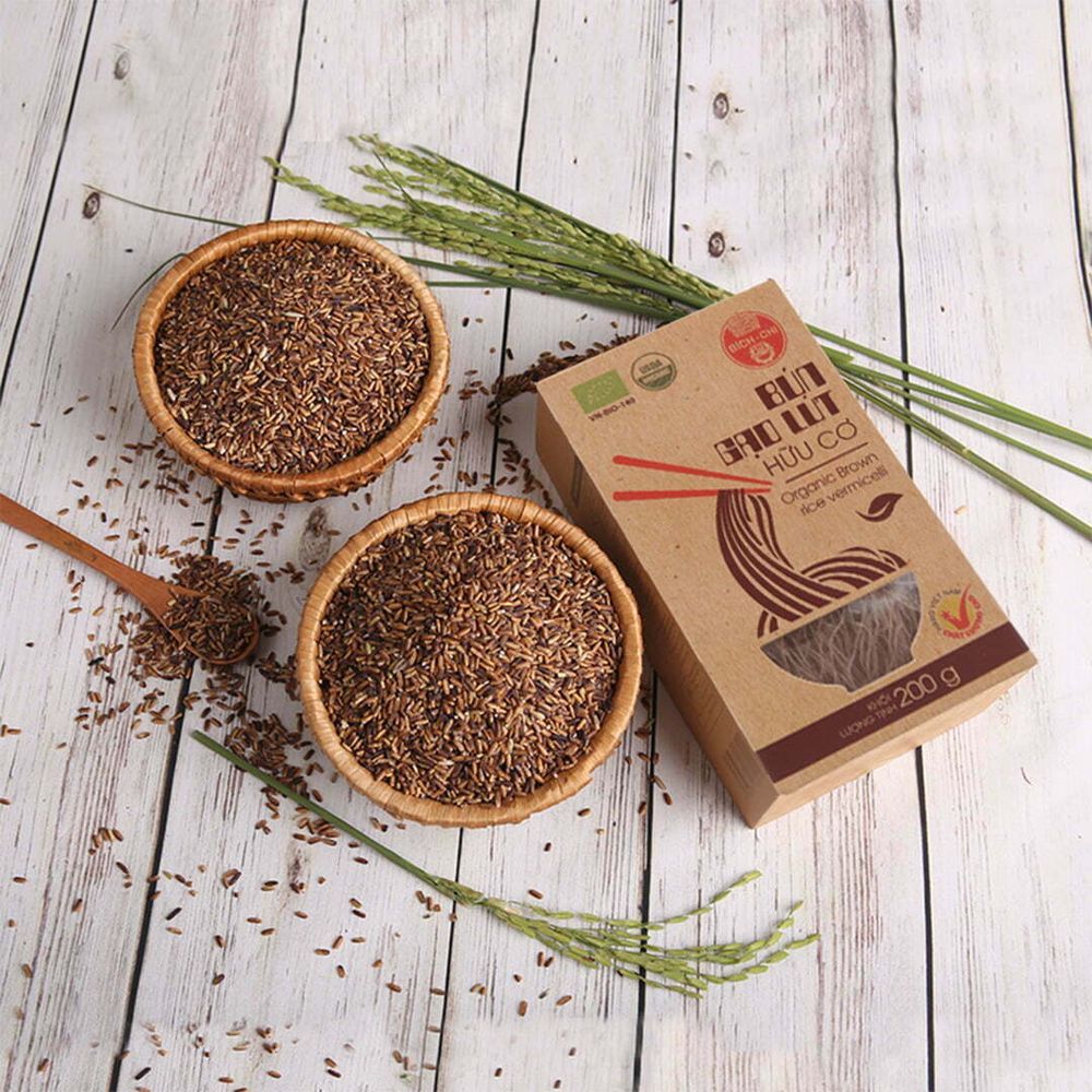 BÚN GẠO LỨT HỮU CƠ BÍCH CHI 200g – ORGANIC GOODS