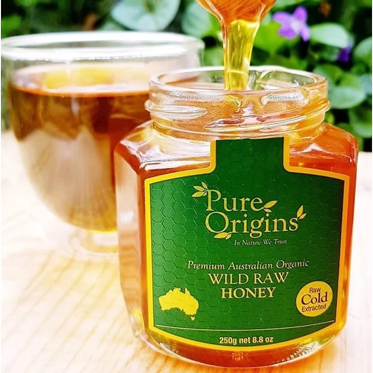 MẬT ONG WILD RAW 250G – ORGANIC GOODS