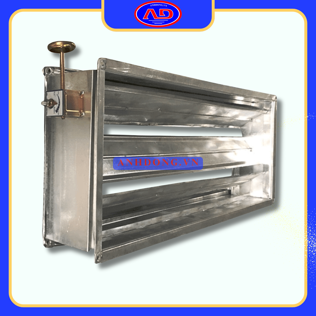 VAN CHỈNH GIÓ VCD VUÔNG - TAY VẶN