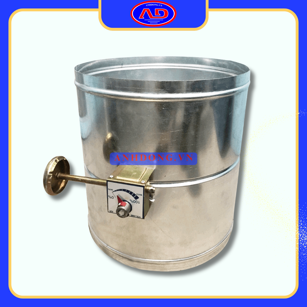 VAN CHỈNH GIÓ VCD TRÒN - TAY VẶN