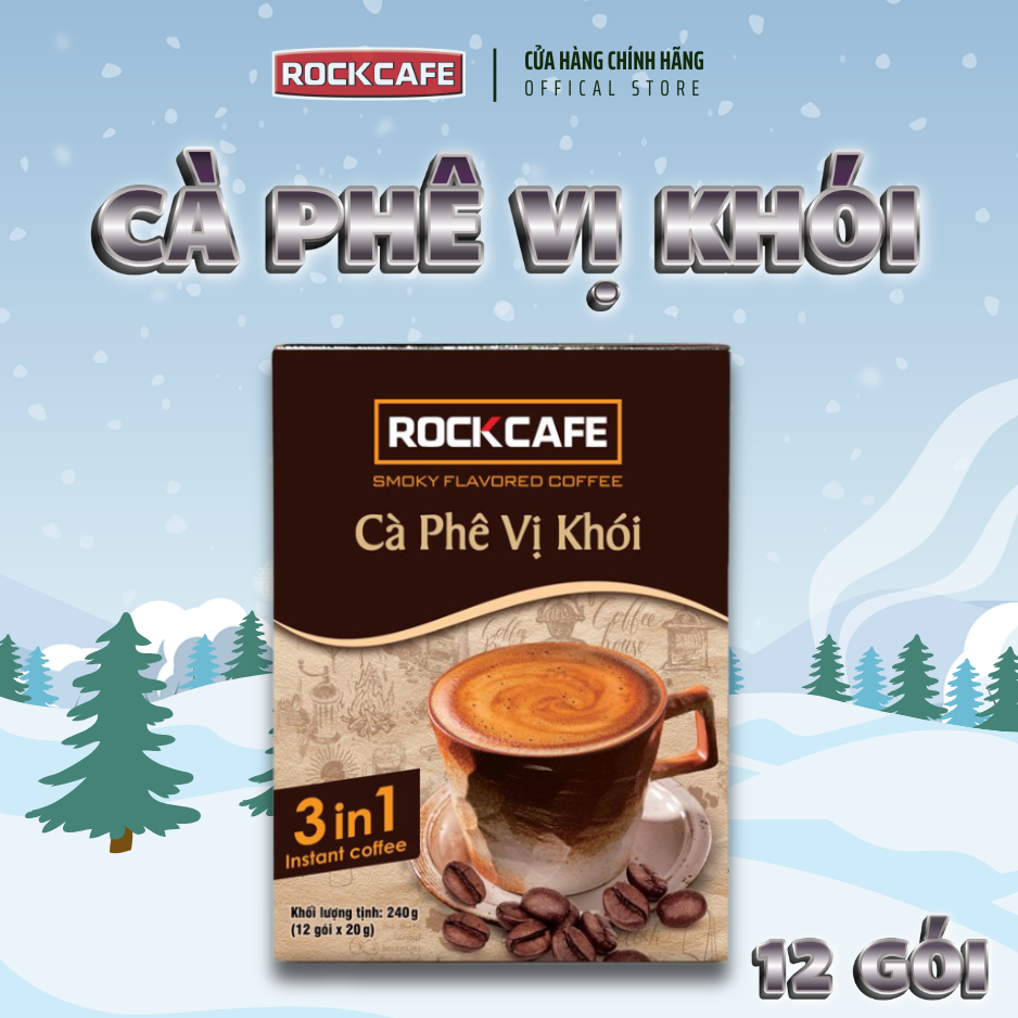 Cà phê 3 trong 1 hương Chồn – RockCafe