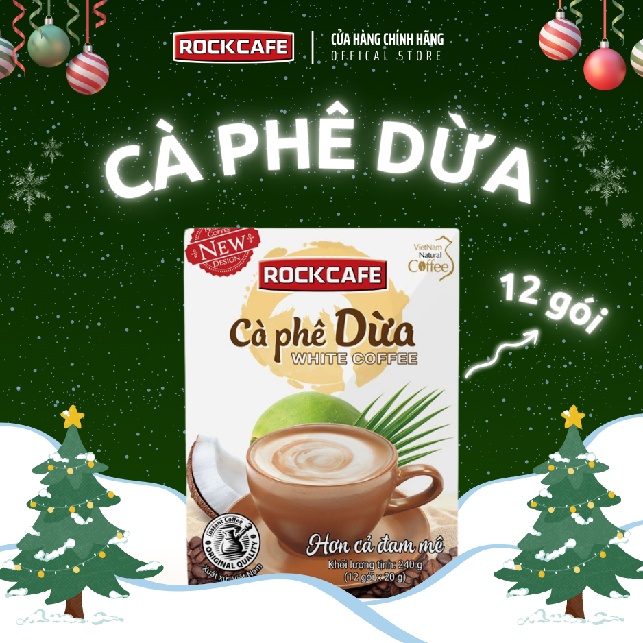 Cà phê dừa White Coffee – RockCafe