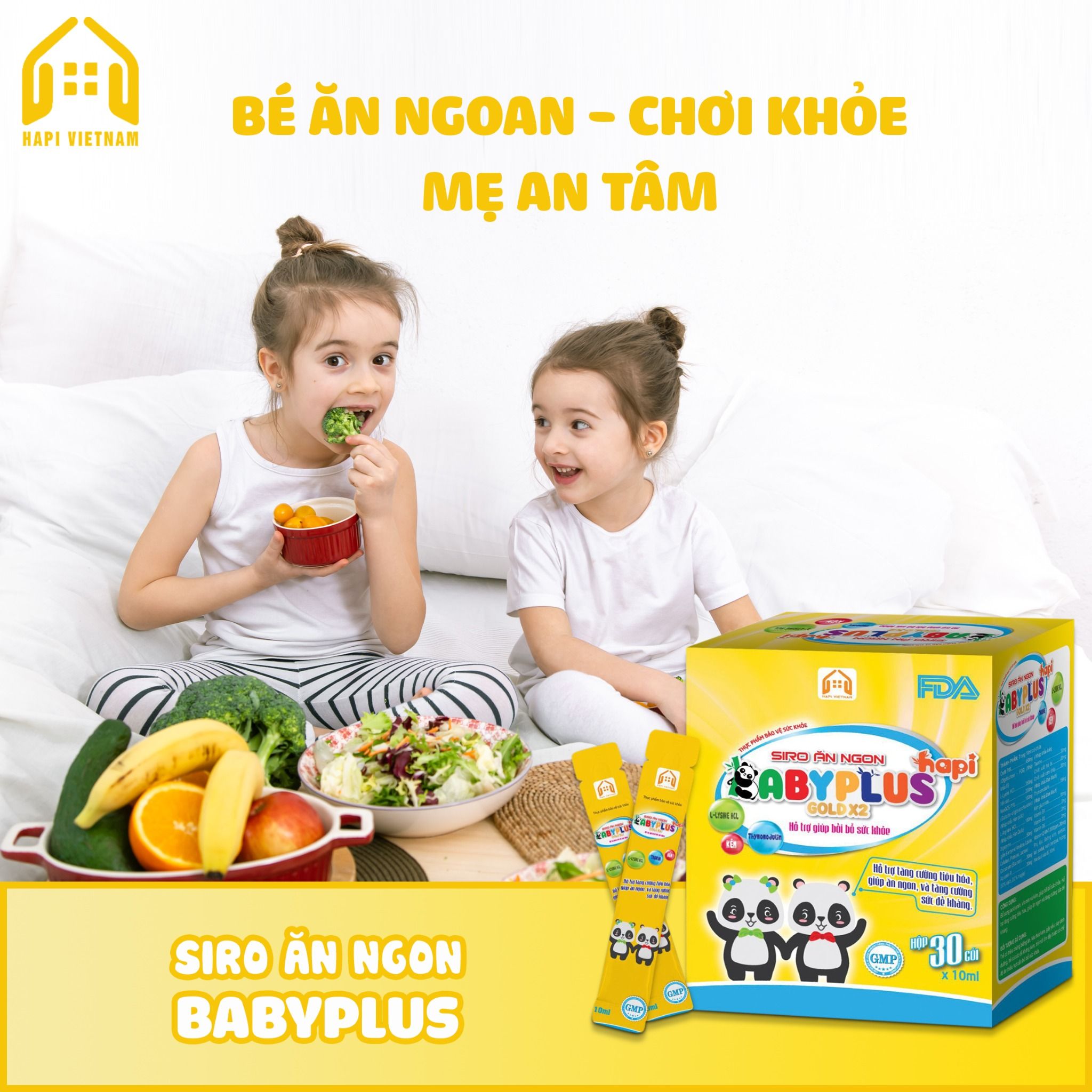 SIRO Ăn Ngon BABYPLUS GOLD X2 – HAPI VIETNAM
