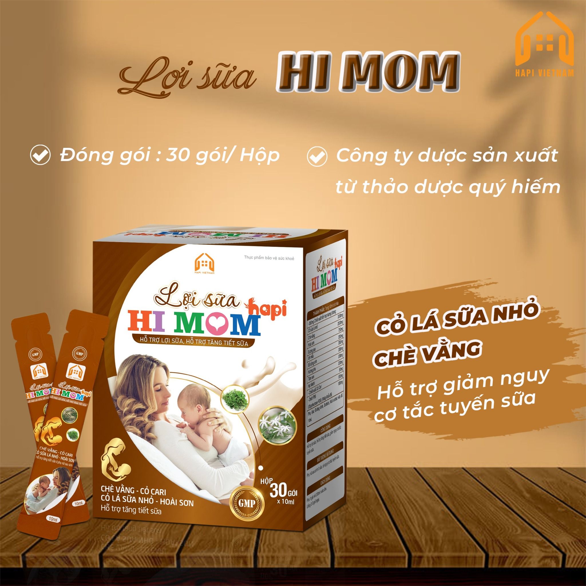 Lợi Sữa Hi Mom – HAPI VIETNAM