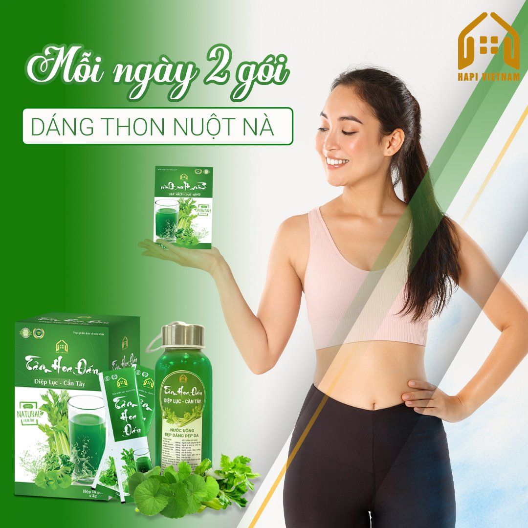 Tâm Hoa Đán - Diệp Lục Cần Tây – HAPI VIETNAM
