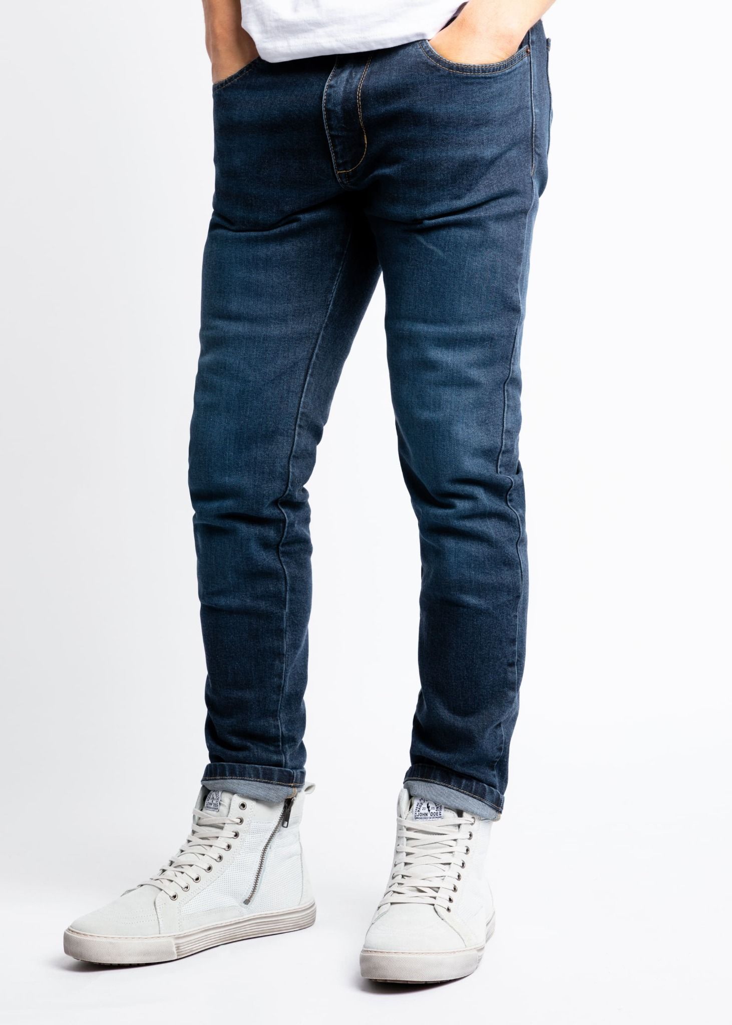 Quần Jeans John Doe Pioneer - Mono Indigo – Shin Motorcycle Workshop