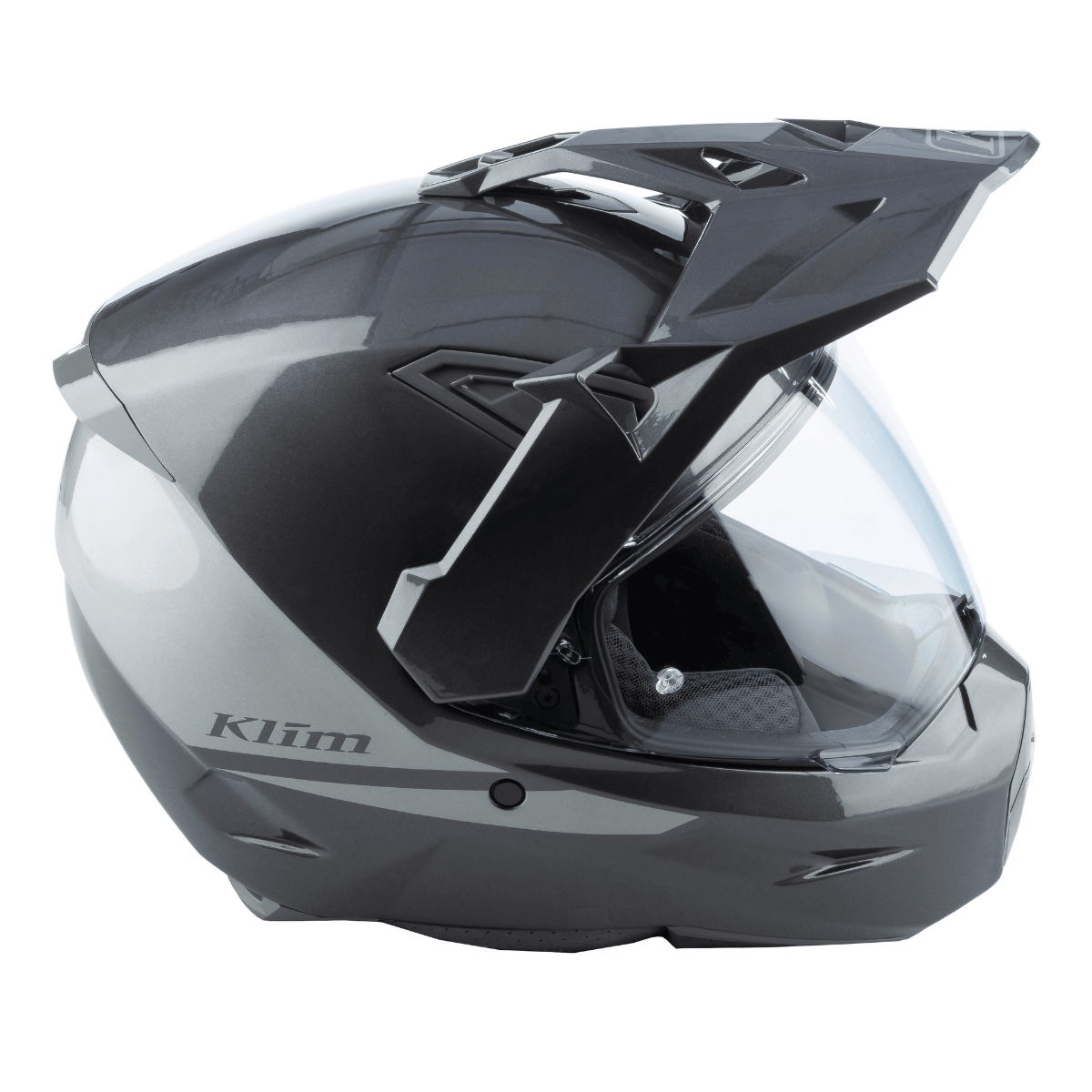 Mũ Adventure KLIM X1 Alpha - Gloss Metallic Asphalt - Monument