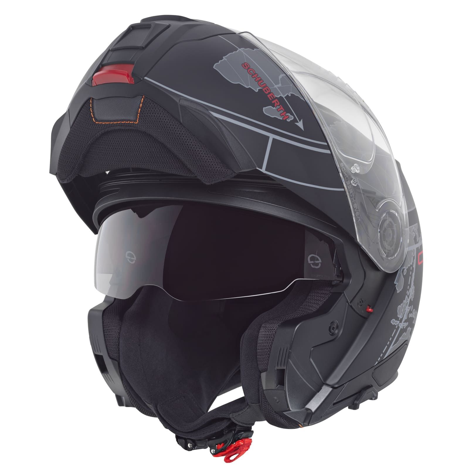 Mũ Lật Cằm SCHUBERTH C5 Flip-up - Globe Black