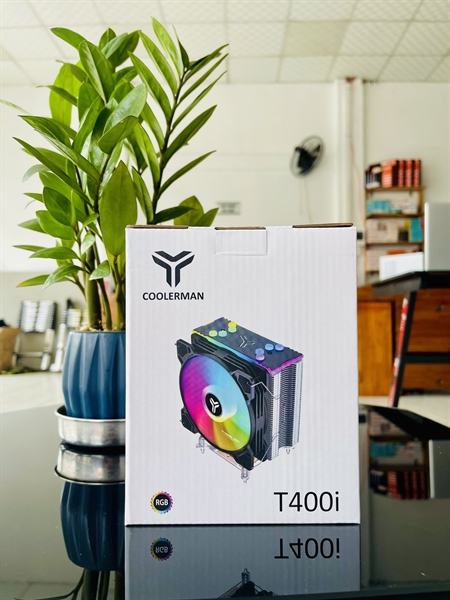 Tản nhiệt Cpu CoolerMan T400i led RGB WHITE