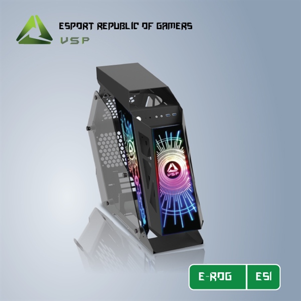 Case VSP E-ROG ES1 Gaming BLACK
