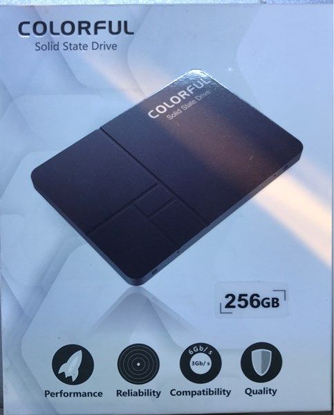 SSD Colorful 256gb new