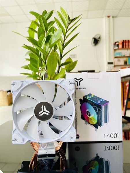 Tản nhiệt Cpu CoolerMan T400i led RGB WHITE