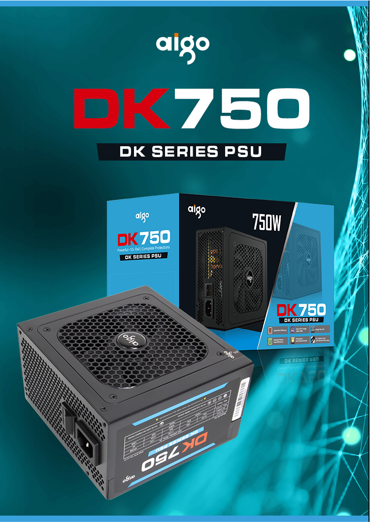 Nguồn máy tính AIGO DK750 - 750W.