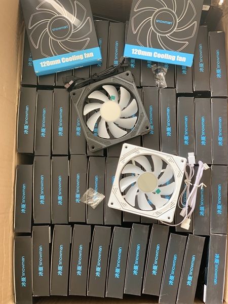 FAN MAGIC SNOWMAN F120 ARGB BLACK