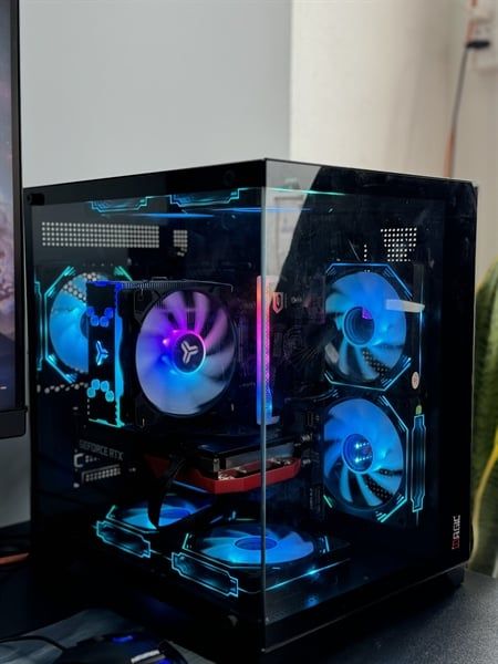 Thùng PC Gaming (Main B660 Asrock - CPU i5 12400F - Ram LED RGB 16Gb