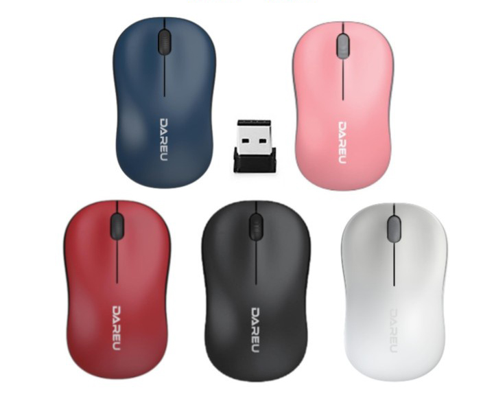 Chuột không dây DAREU LM106 PINK