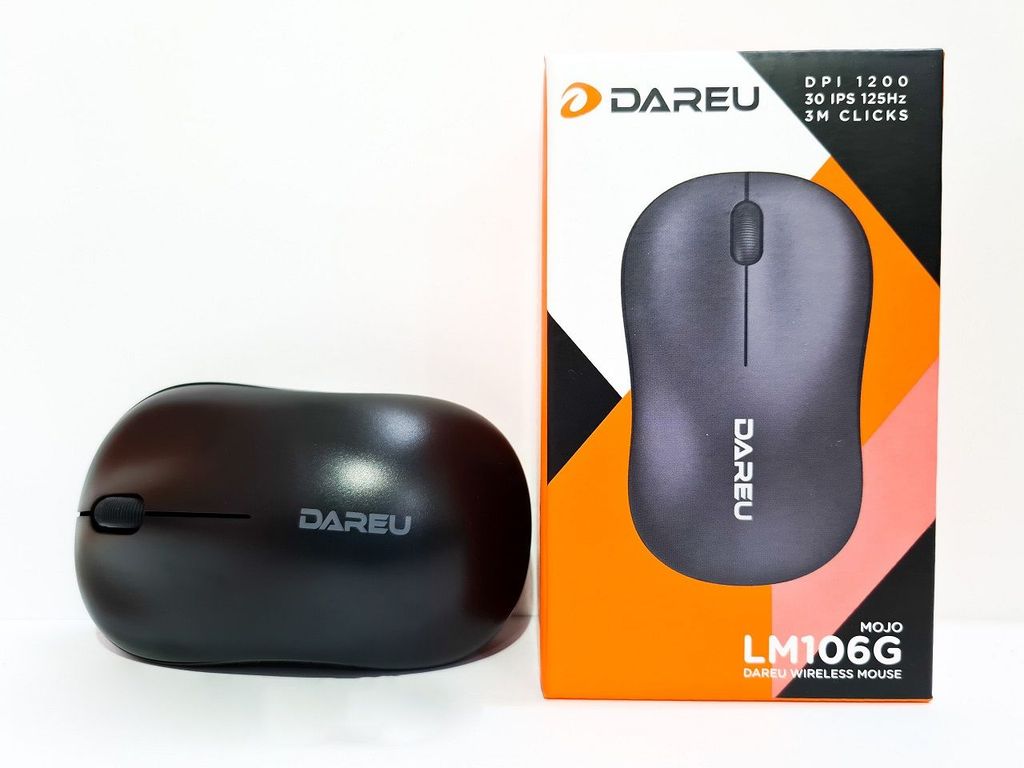 Chuột không dây DAREU LM106 PINK