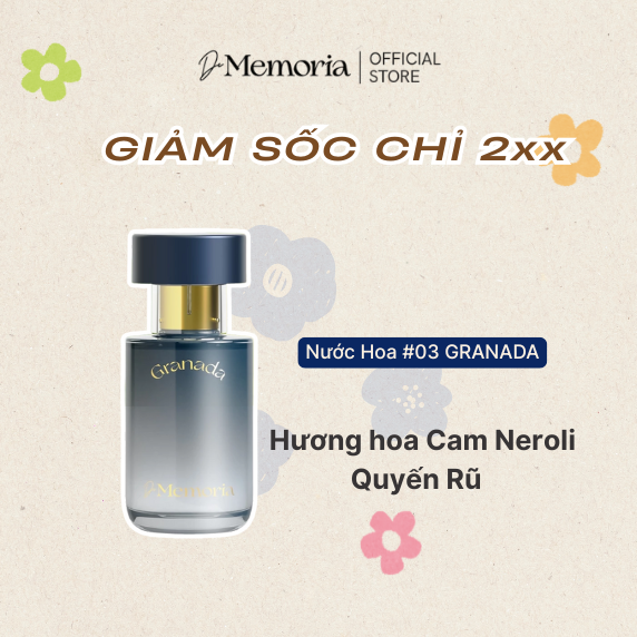 Nước Hoa De Memoria - GRANADA 03 EDP – OQR Byoung