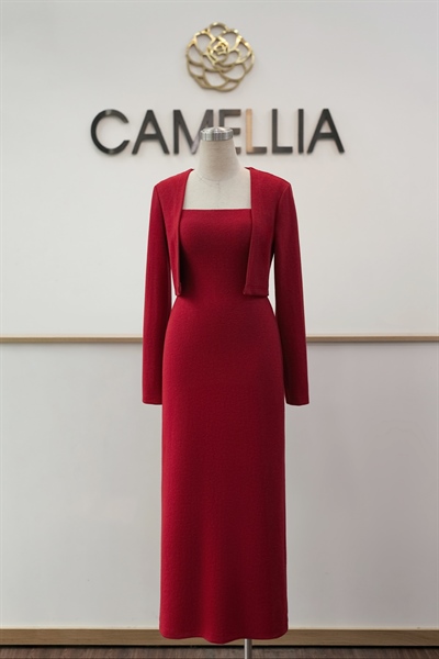 ĐẦM LEN RUBY – Camellia