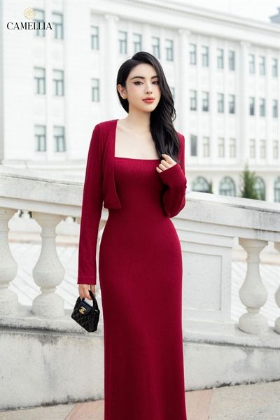 ÁO LEN ĐỎ – Camellia