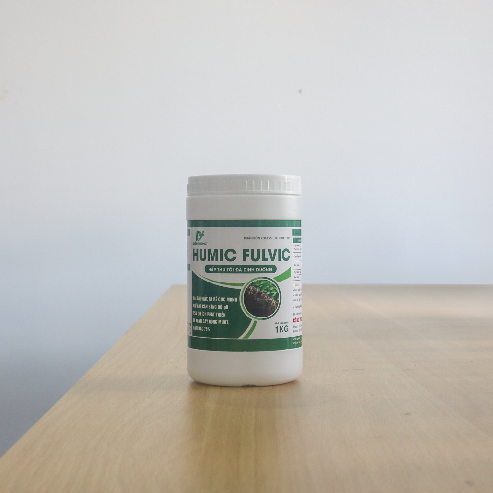 Chế Phẩm Sinh Học Humic Fulvic - Hấp Thụ Tối Đa Dinh Dưỡng – Chế Phẩm ...