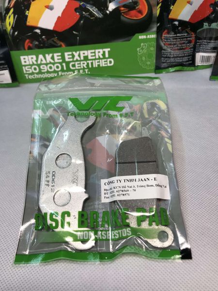 Bố Thắng Đĩa Trước Sonic, Sau Fz 150 (Hiệu VTC, Mã VPFA343) – Go2banh.com