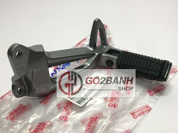Bát nhôm Yamaha Sirius xăng cơ bên trái (kèm cao su gác chân) chính hã ...