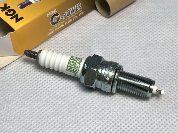 Bugi NGK CPR6EAGP-9 Bạch Kim cho Winner, Exciter, Airblade, Lead, Wave ...