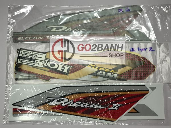 Tem Dream Thái lửa, Super Dream, Dream II, Dream boss 3 lớp loại tốt ...