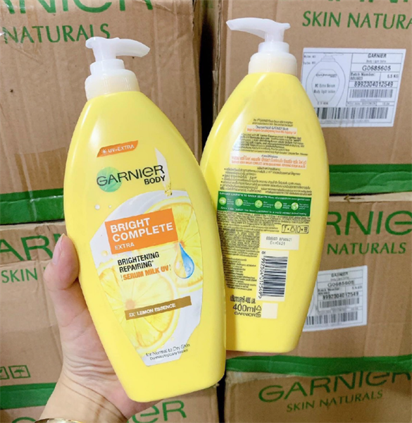 Sữa dưỡng thể Garnier Bright Complete Vitamin C 400ml – LV PERFUME