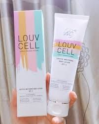 Dưỡng thể Louv Cell Crystal Whitening Body lotion SPF 35 120ml – LV PERFUME