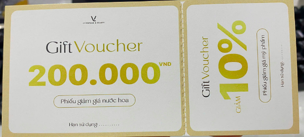 Voucher 200K NH - 10% MP – LV PERFUME