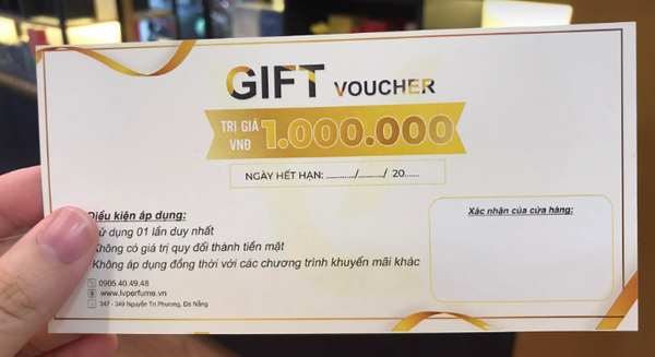 Voucher LV 1000k – LV PERFUME