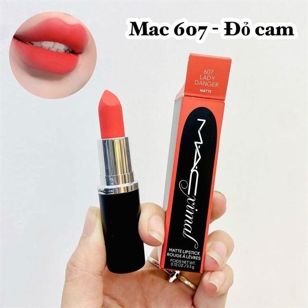 Son Mac Ximal Matte Lipstick 607 Lady Danger 3,5g – LV PERFUME