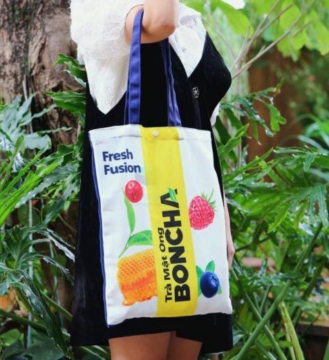 Túi Canvas Có Nút Bấm Nhựa In Logo Boncha TVC012-1 – StarGift - Quà ...
