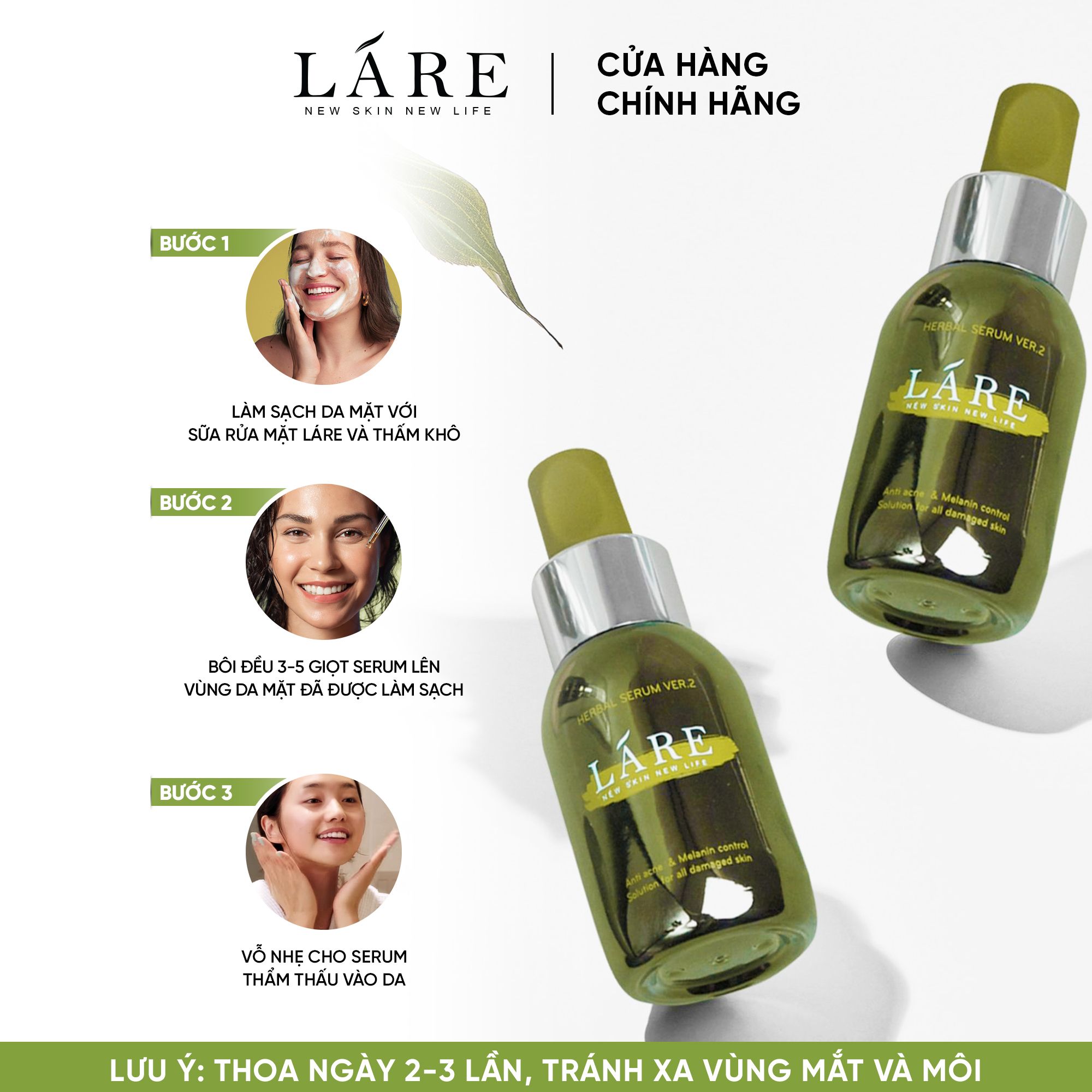 Serum herbal Ver 2 – Láre Việt Nam