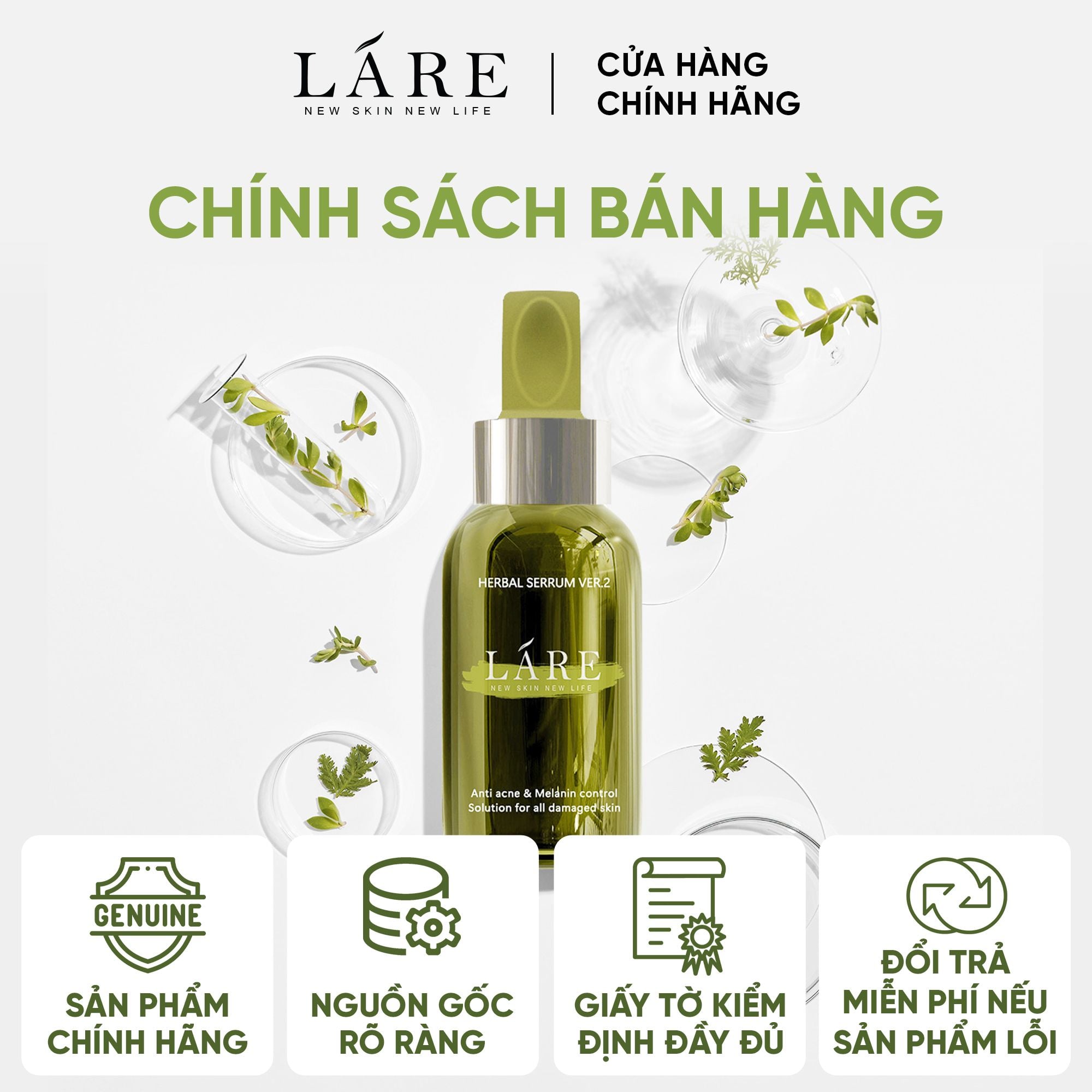 Serum herbal Ver 2 – Láre Việt Nam